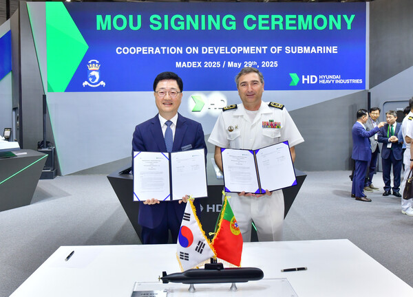 HD현대중공업 마덱스 현장서 '방산 협력 생태계' 구축 총력