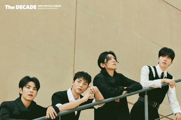 DAY6, 새 정규 앨범 'The DECADE' 단체 이미치 공개