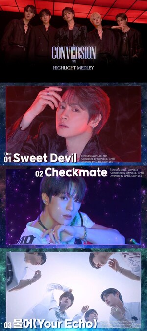 어센트(ASC2NT), 신보 'Conversion Part.1' 하이라이트 메들리 공개